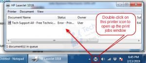 Clear Print Queue in Windows 10, 8, 7 (Solved)